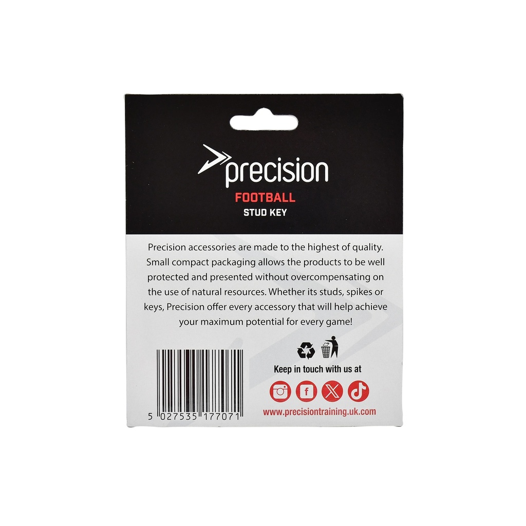 Precision Football Stud Key (Single) | Reydon Sports Plc