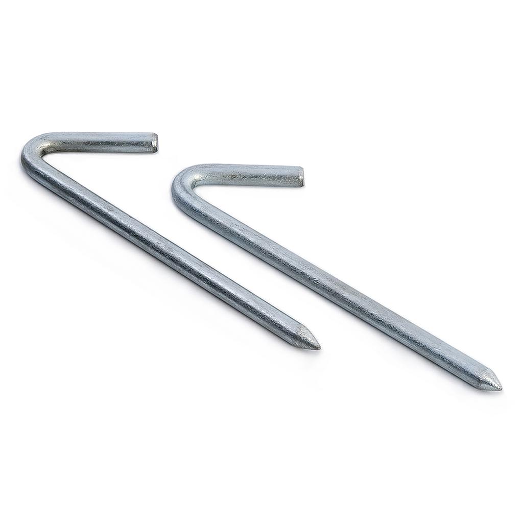 Precision Heavy Duty Steel Net Pegs (Bag of 20) | Reydon Sports Plc