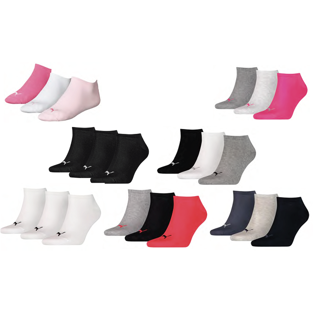 Puma Sneaker Invisible Socks (3 Pairs) | Reydon Sports Plc