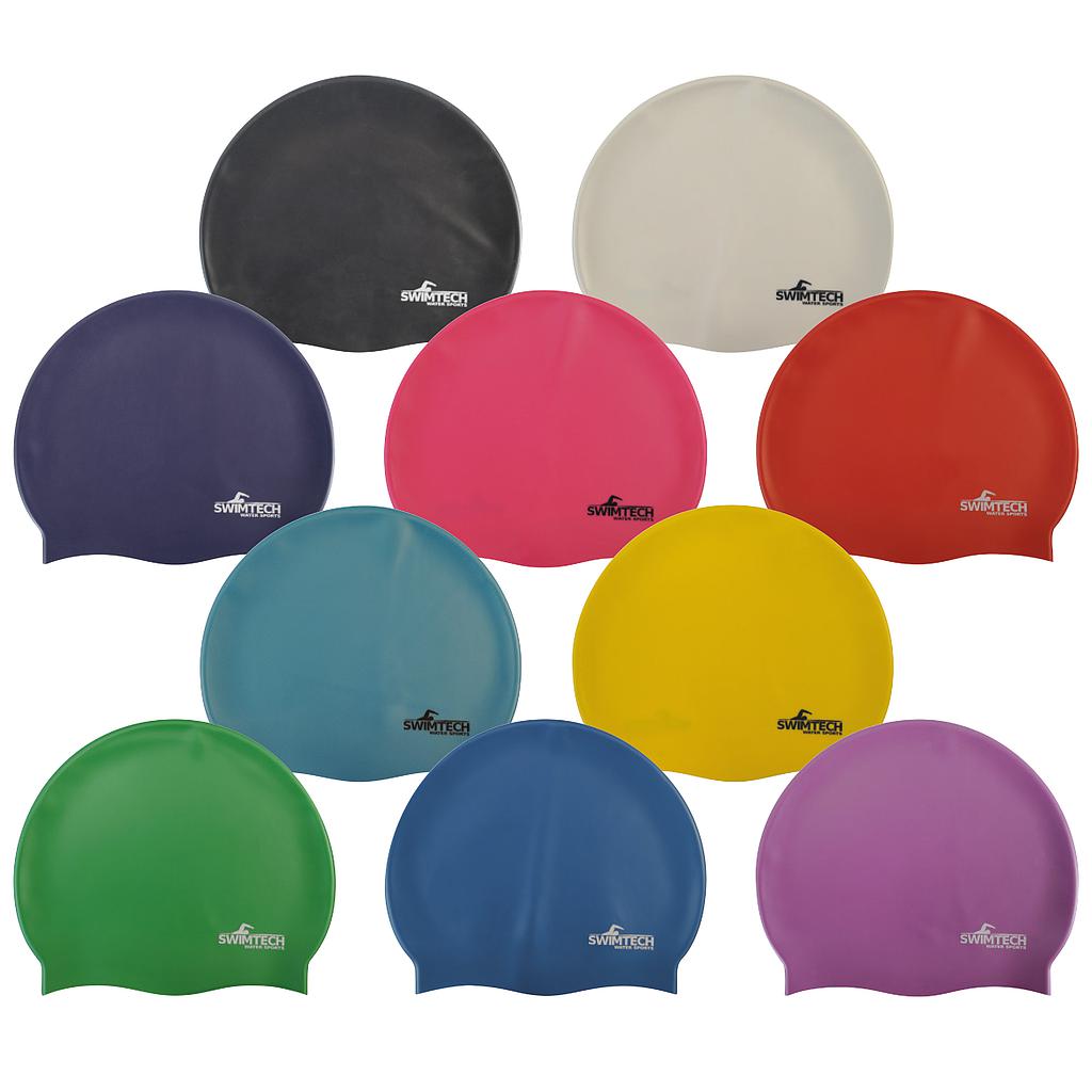 SwimTech Silicone Swim Cap | Reydon Sports Plc