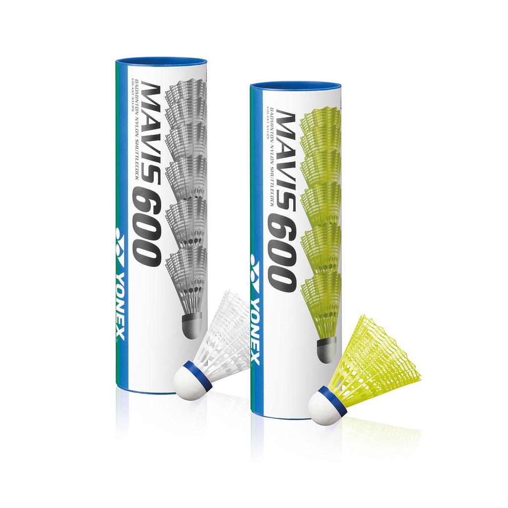 Yonex Mavis 600 Shuttles (Tube of 6) | Reydon Sports Plc