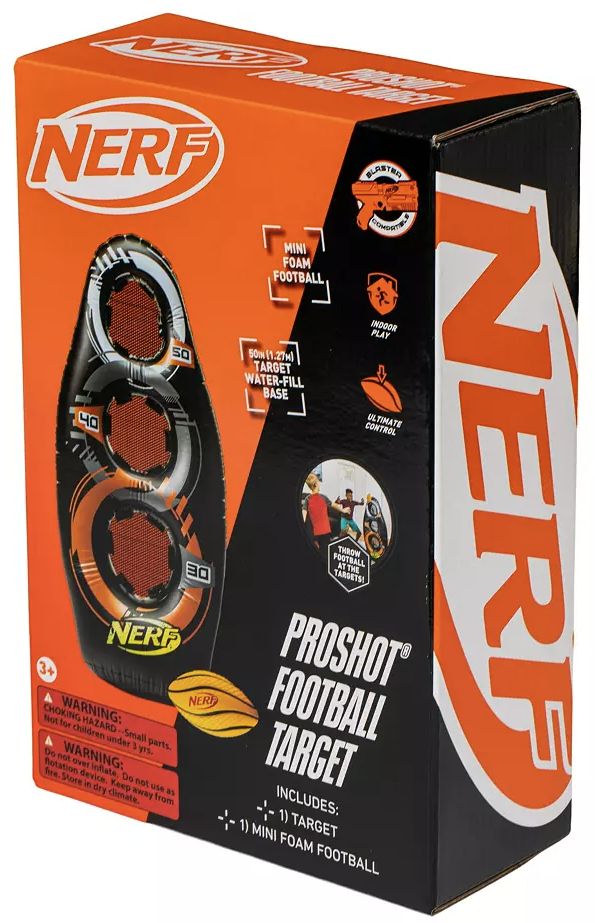 Nerf Proshot Inflatable Football Target | Reydon Sports Plc