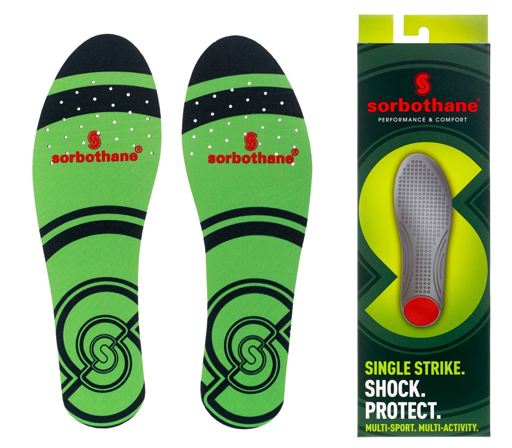 Sorbothane Single Strike Insoles | Reydon Sports Plc