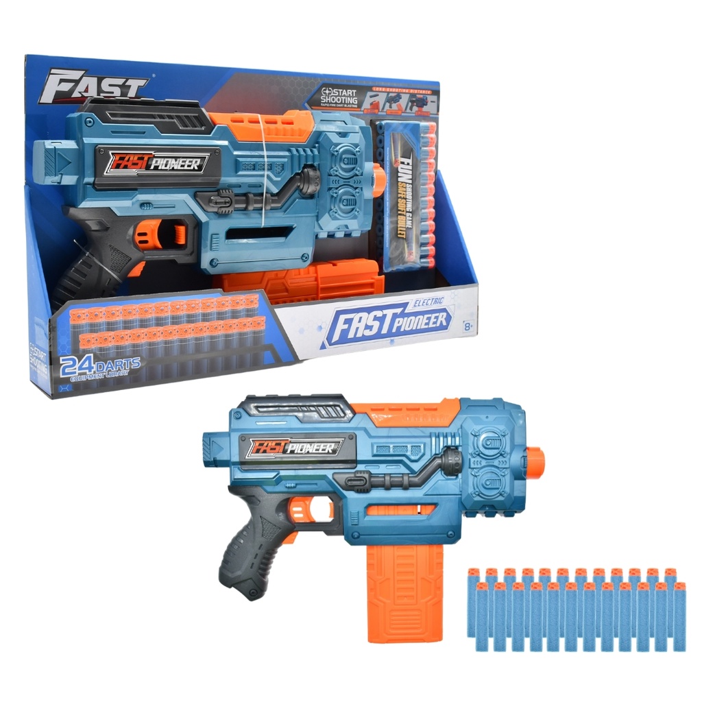 Fast Pioneer Electric Magazine Soft Bullet Toy Gun | Reydon Sports Plc