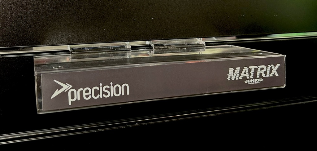 Precision Matrix Junior Football Boot POS Shelf | Reydon Sports Plc